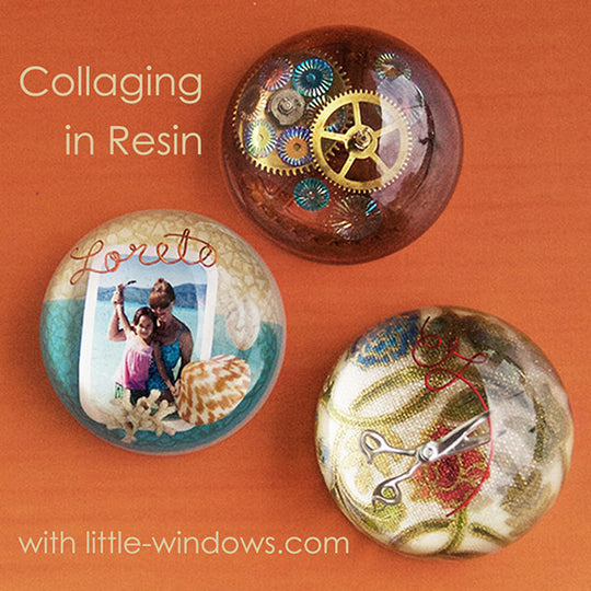 Cast Resin Cabochons for jewelry, eyes, decor and more – Little Windows ...