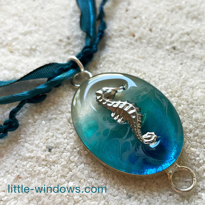 Glowing Oceans Resin Jewelry – Little Windows Brilliant Resin and Supplies