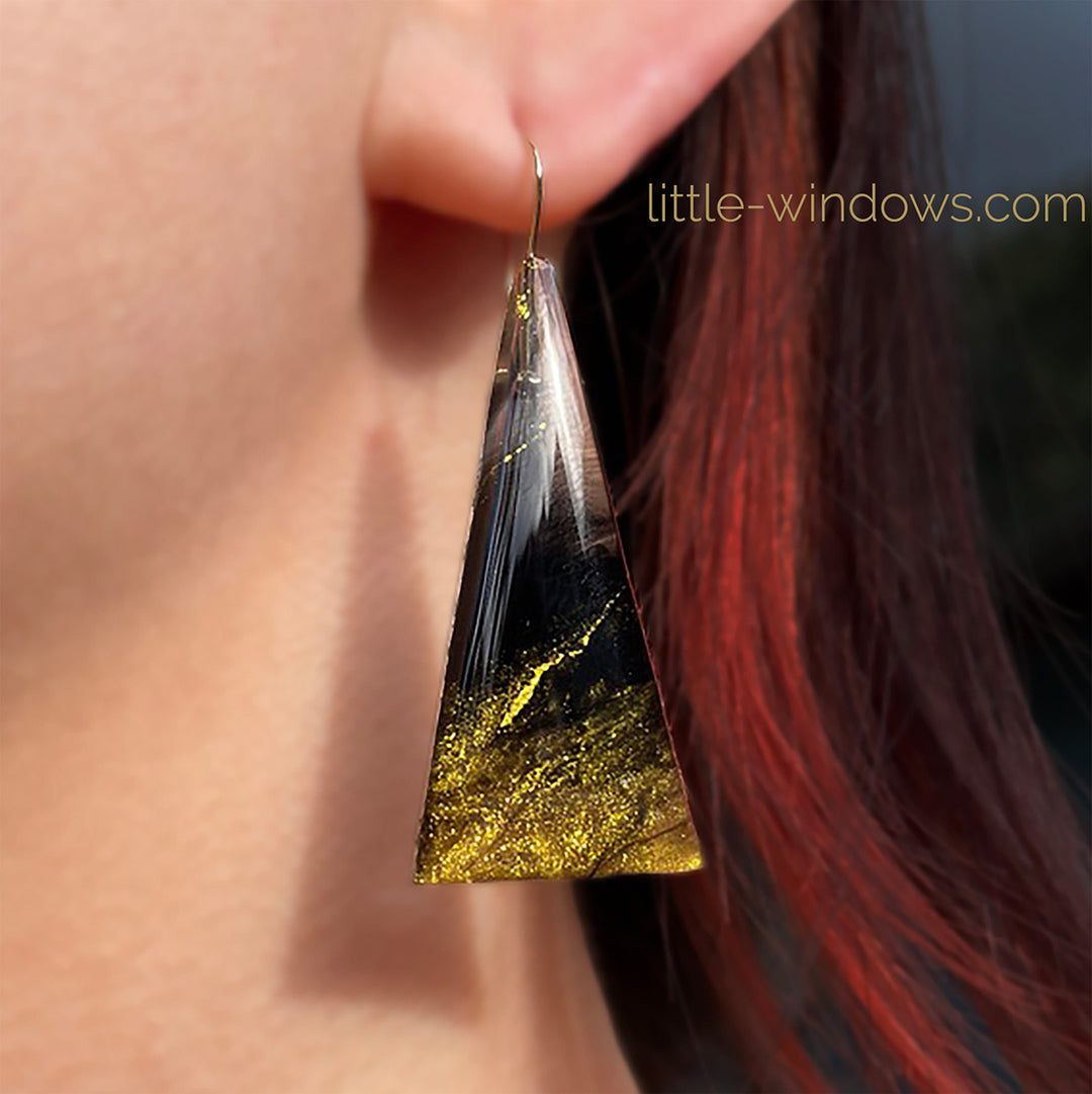 Resin Jewelry Video - Flat Pour with Super Metallic Pigments – Little ...