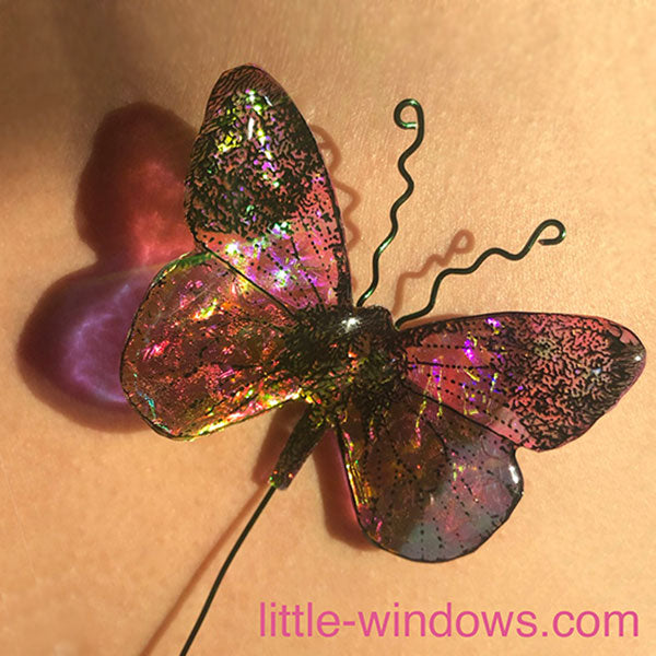 Make a Color-shifting Resin Butterfly - FREE tutorial! – Little Windows ...