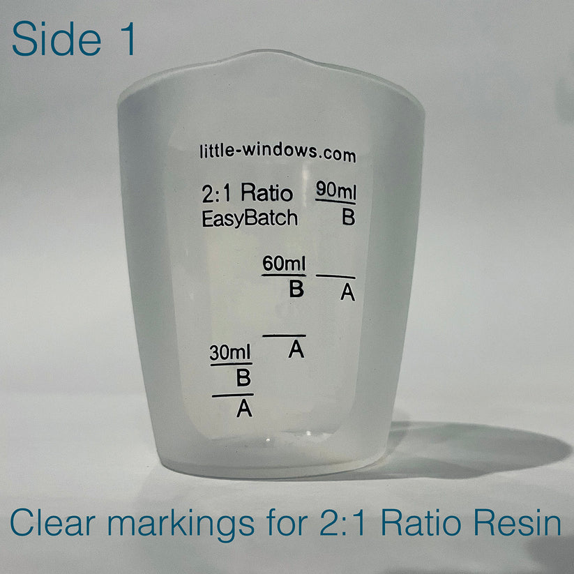 Resin Supplies - Super Clear Measuring Cups for all Ratios – Little ...
