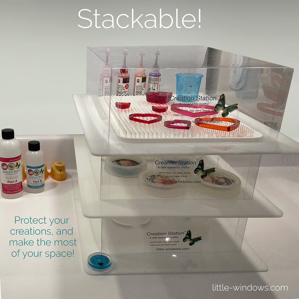 Creation Station for resin crafting and jewelry making - STACKABLE ...