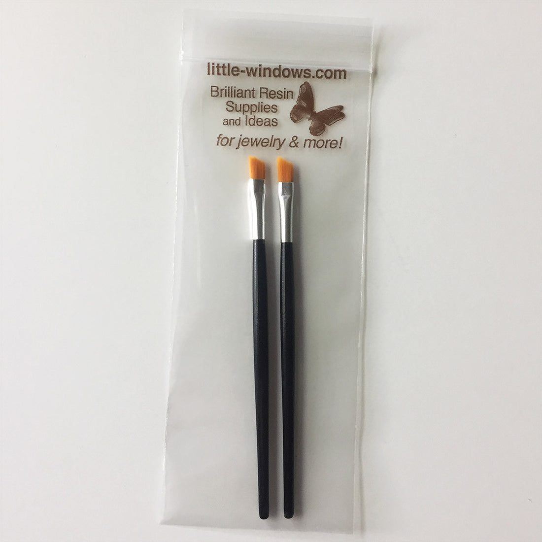 Angled Brushes for Resin Crafts and Jewelry Making – Little Windows ...