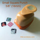 Paper Punch - Small Square 5/8" (16mm) - fits resin molds and bezels ...